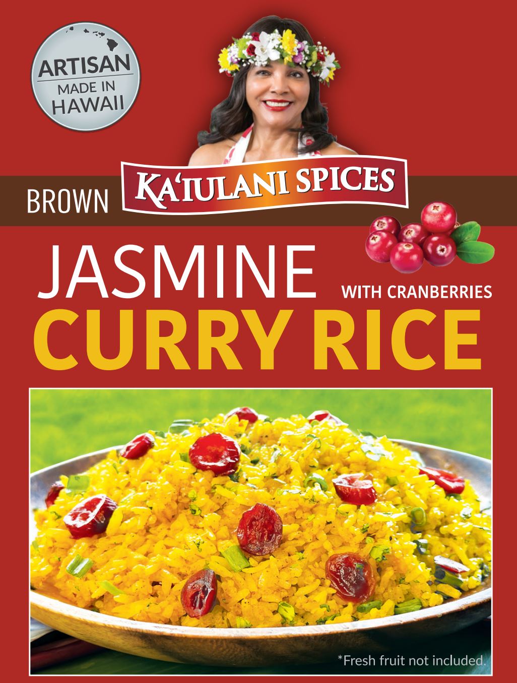 Cranberry Curry Rice Kit - Brown Rice – kaispices